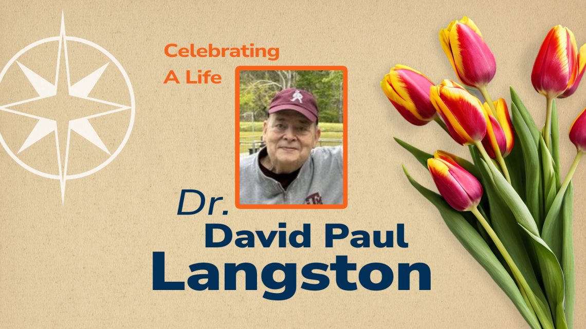 Celebrating the Life of Dr. David Paul Langston – Bethlehem Lutheran Church